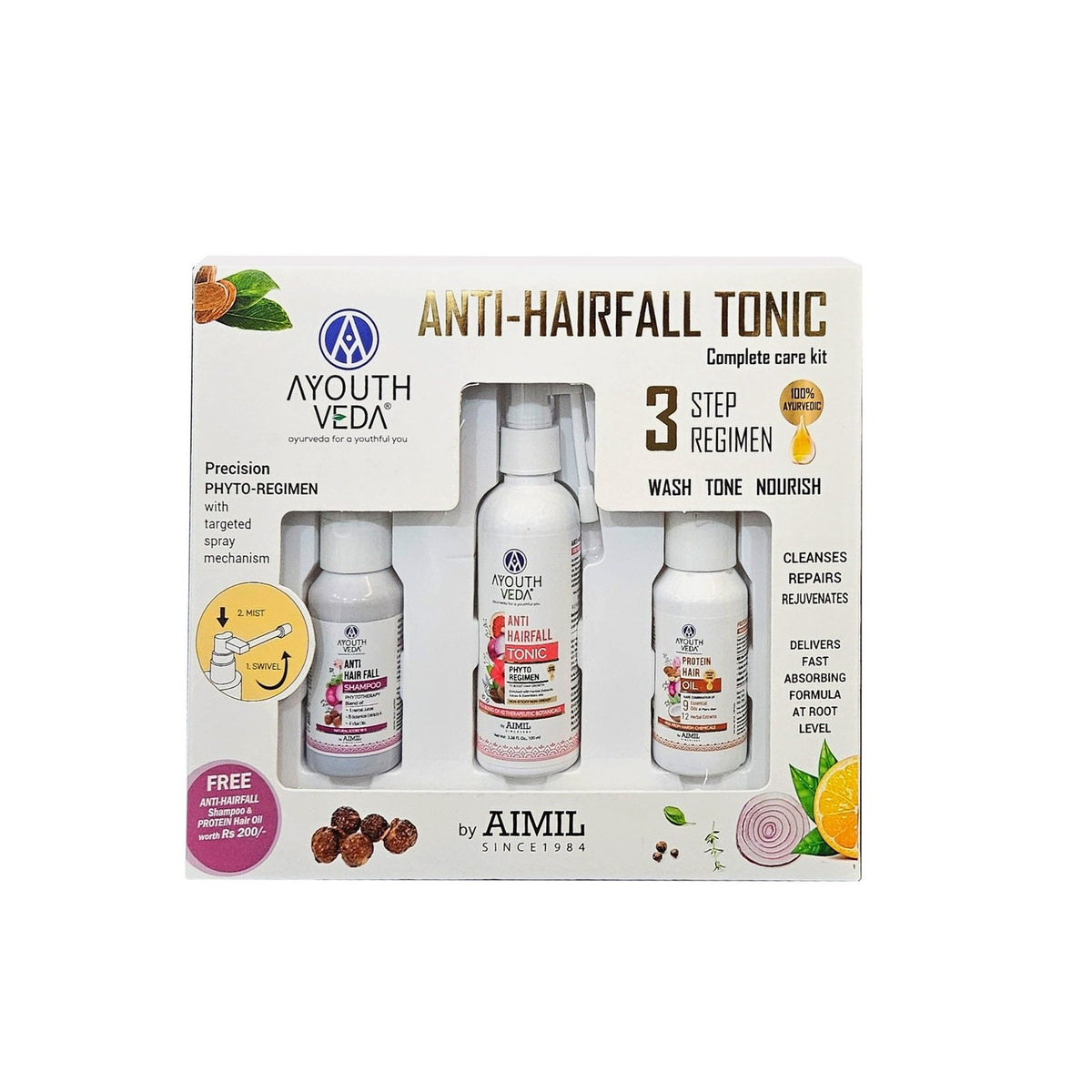 Hair Fall Control kit | Buy Anti Hair Fall Tonic |Best hair Fall tonic ...